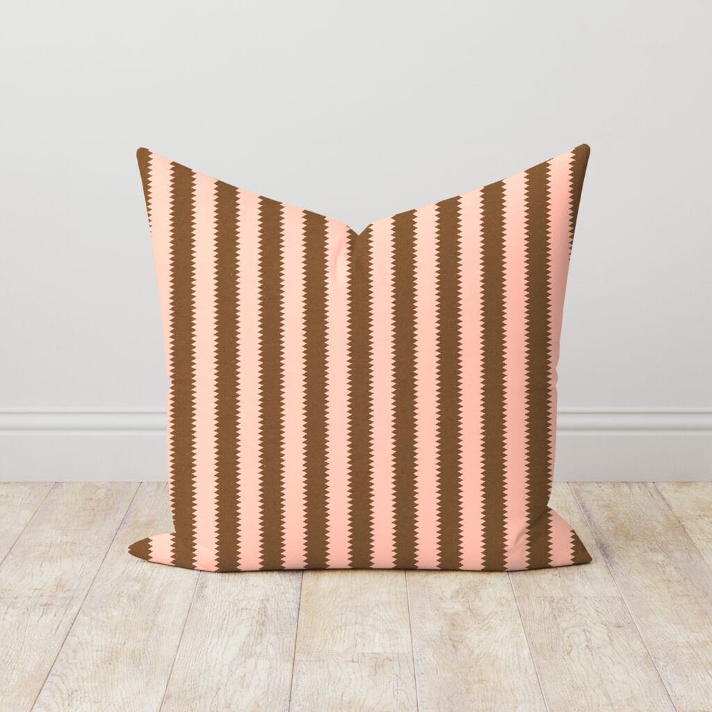 Regency Aperigon Putty & Walnut Cushion | Sewing House